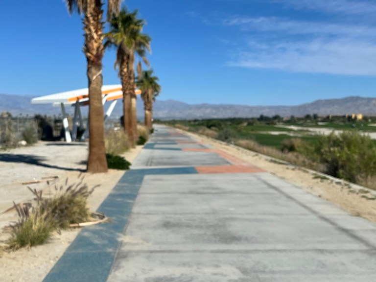 Biking in Palm Springs: Miles on the CV Link trail, lots of bike lanes ...